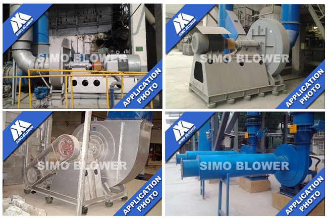 Explosion Proof Stainless Steel Centrifugal Fan For Cement Mill Plant