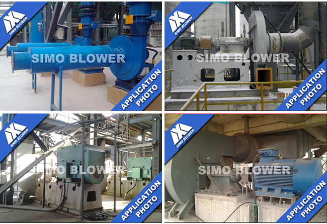 Cement Kiln Forced Draught Fan Anti Fraying Coupling Driven Centrifugal ...