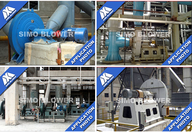SIMO Industrial PA Fan In Boiler Abrasion Resistant 660V 6KV 10KV