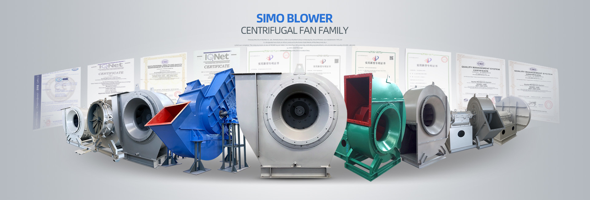 Quality Centrifugal Flow Fan & Industrial Centrifugal Fans factory from ...