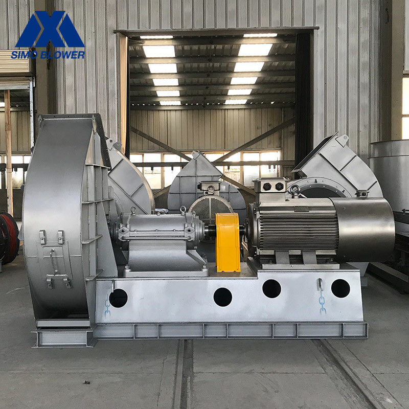 16Mn Coupling Driving Drying Dynamic Balanced Flue Gas Fan