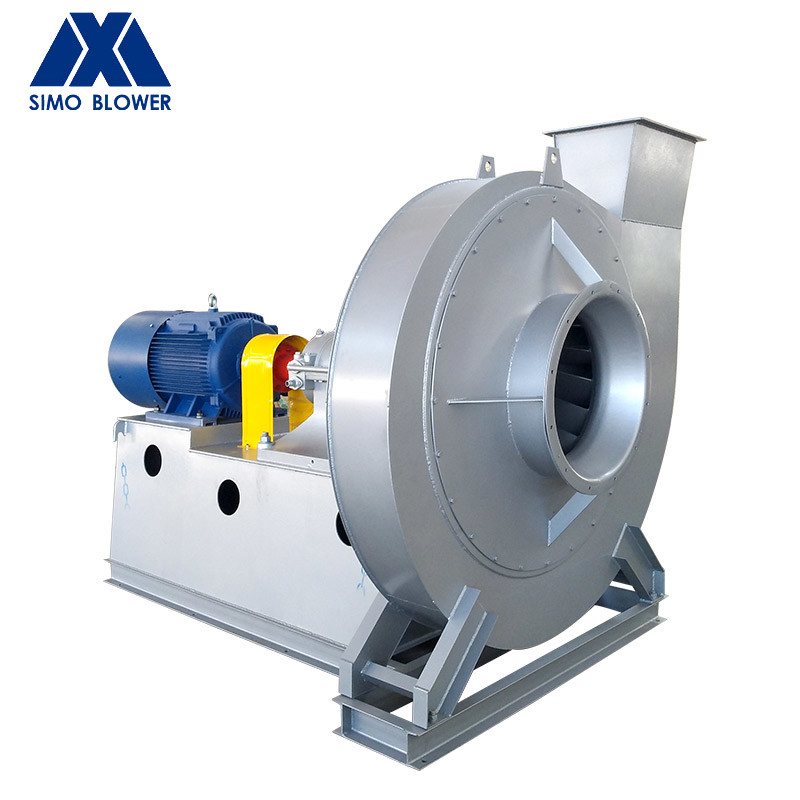 Speed 1400-2900r/Min Industrial Centrifugal Blower Efficiency ≥70%