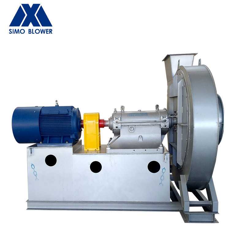 Speed 1400-2900r/Min Industrial Centrifugal Blower Efficiency ≥70%