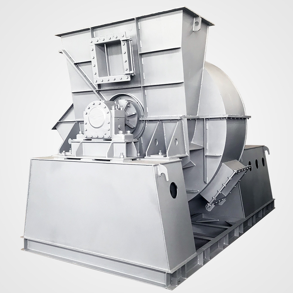 Long Service Life Induced Draft Fan For High Medium Temperature ...