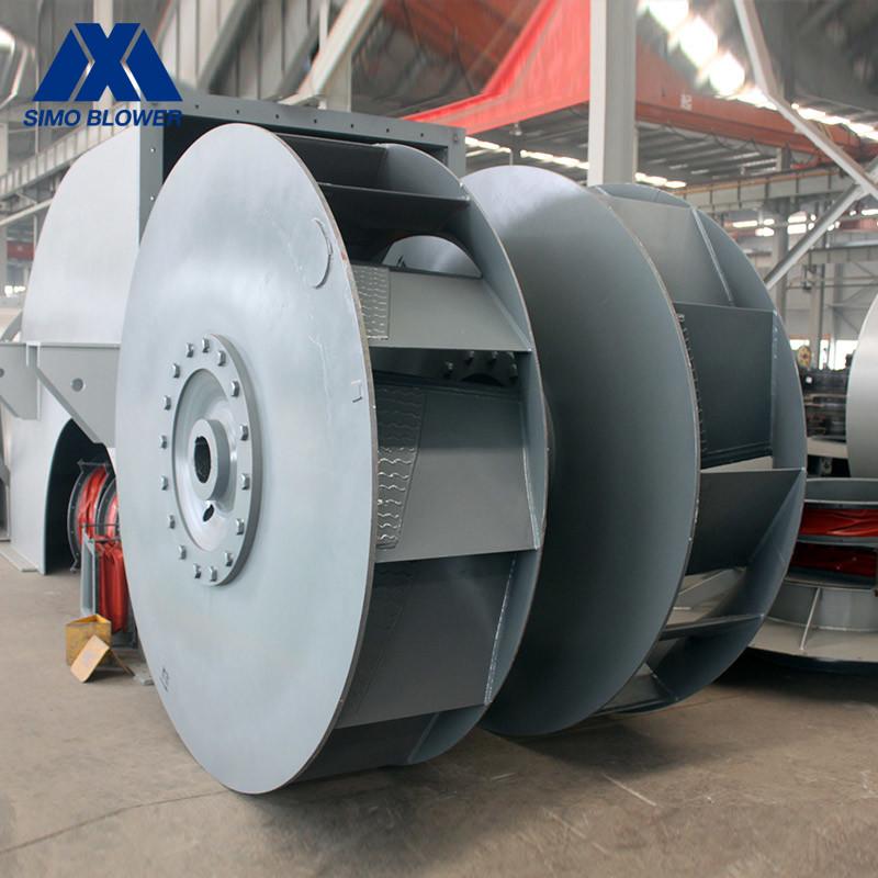 Cement Kiln Forced Draught Fan Anti Fraying Coupling Driven Centrifugal ...