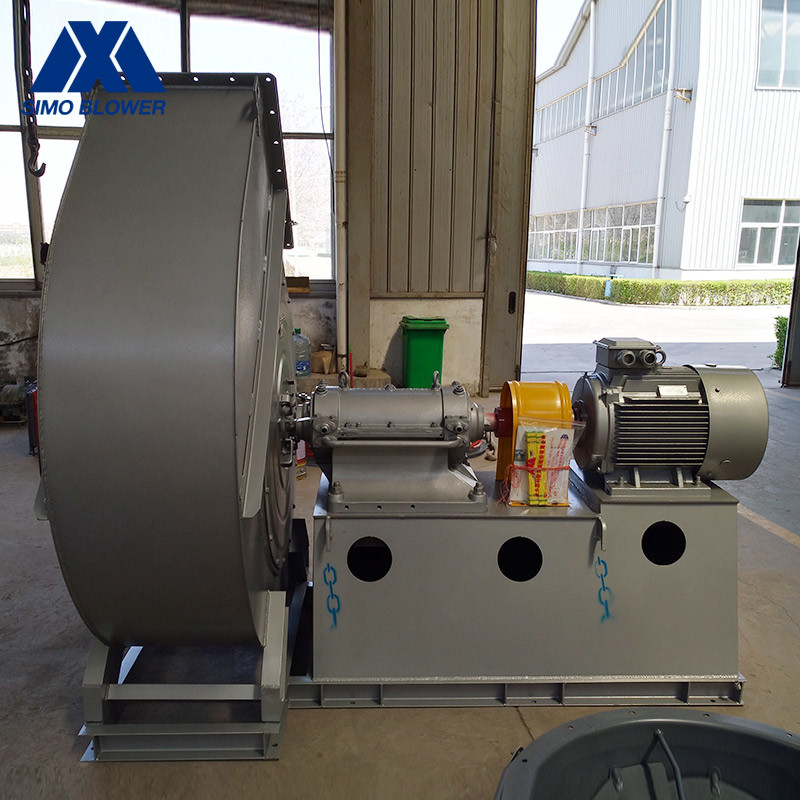 High Volume Air Supply Flue Gas Fan Stainless Steel Centrifugal Blower